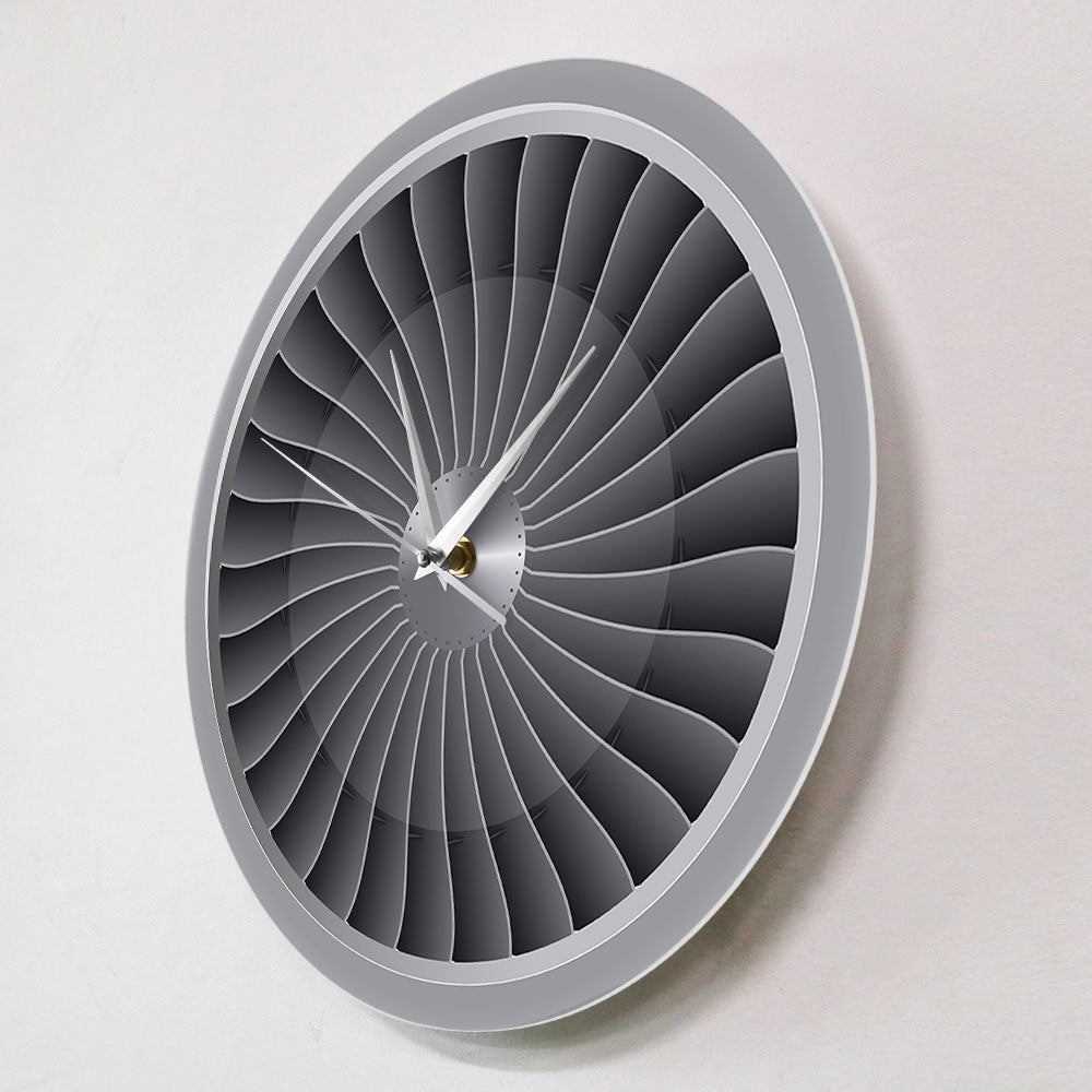 JET ENGINE TURBINE FAN AVIATOR WALL CLOCK – PILOTSX
